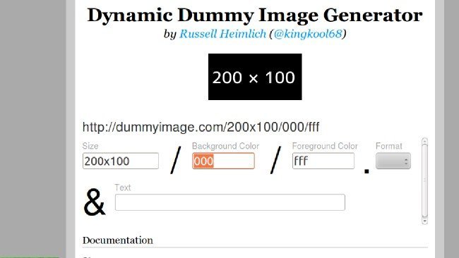 Siete sitios para obtener imágenes de relleno