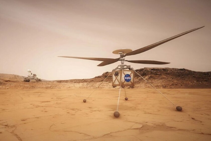 Ingenuity, el helicóptero de la NASA en Marte, realizará su primer ...