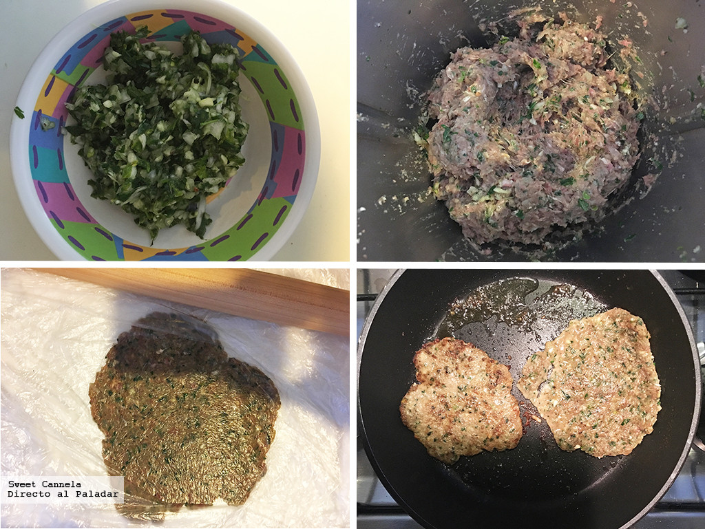 Pacholas con hierbabuena