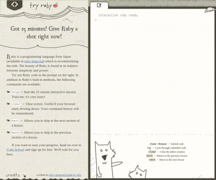 Prueba un lenguaje de forma online