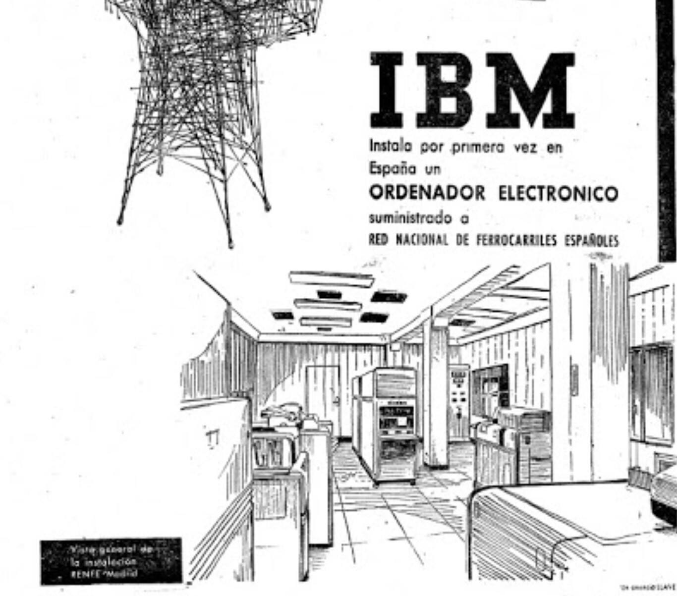 Este es el primer ordenador que llegó a España: un IBM 650 con una ...