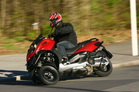 Prueba dinámica del Gilera Fuoco