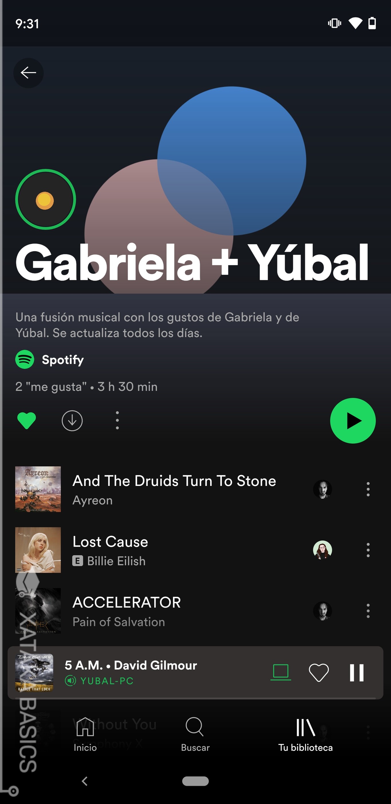Spotify fusión: cómo crear una lista de reproducción conjunta con un amigo