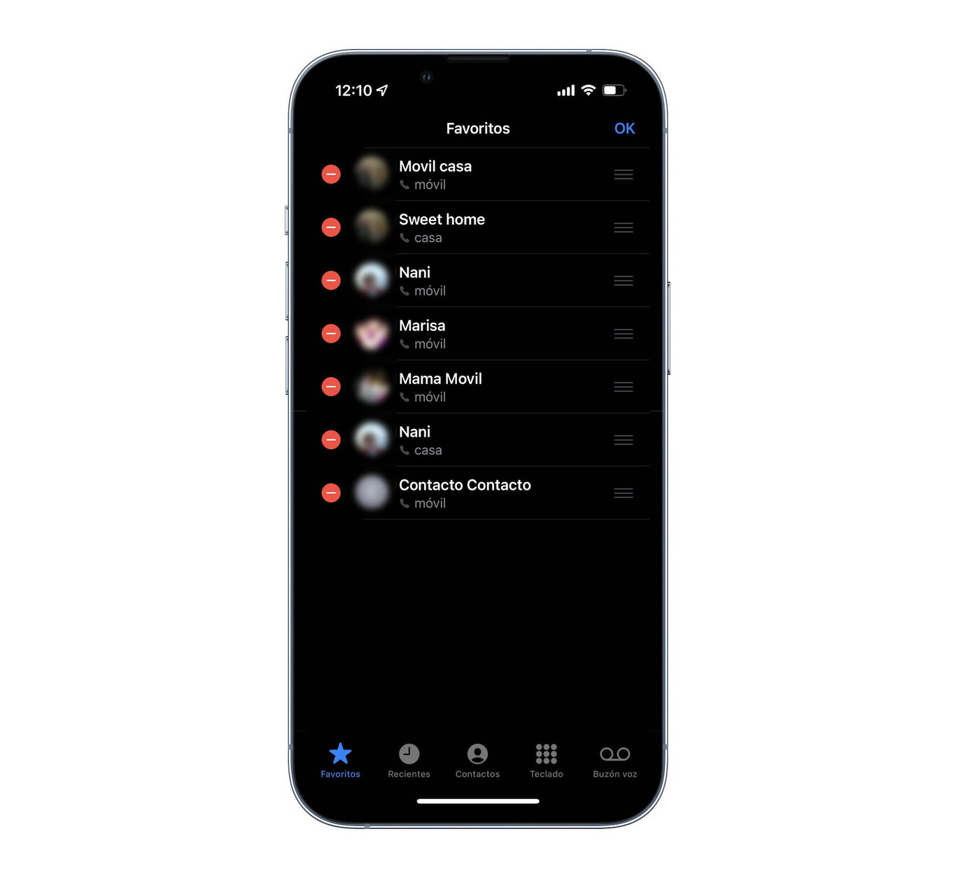 Cómo crear Favoritos con la app Contactos del iPhone y cómo sacarles ...