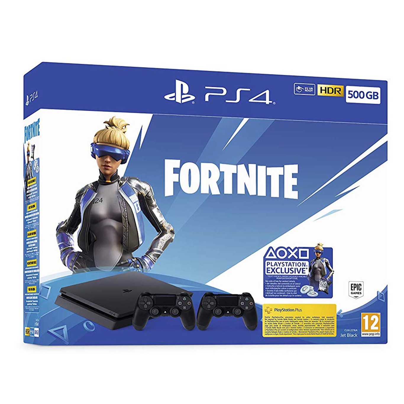 En Amazon, tienes una PS4 Slim con contenido para Fortnite y 2 ...