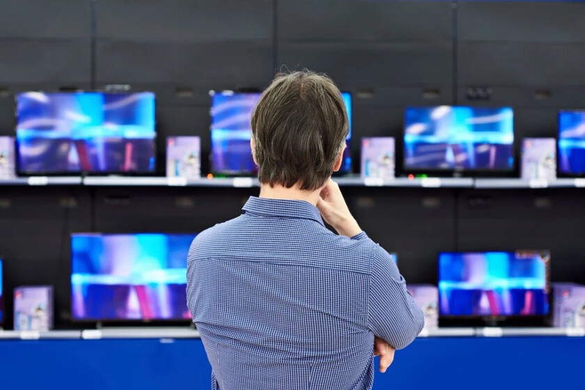 Cuánto mide una tele en función de sus pulgadas