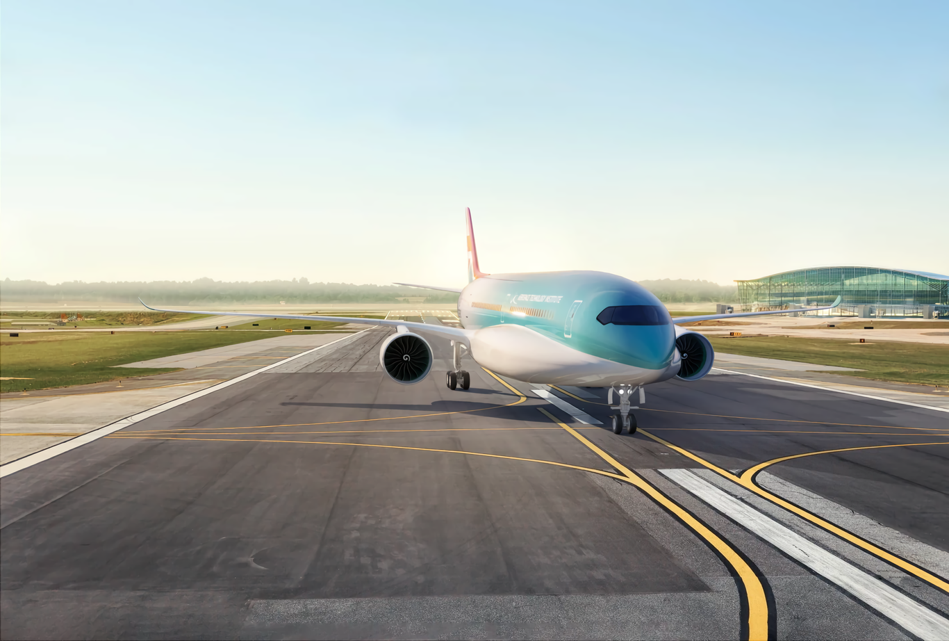 El concepto de avión "mejillas de ardilla" que funciona con hidrógeno ...