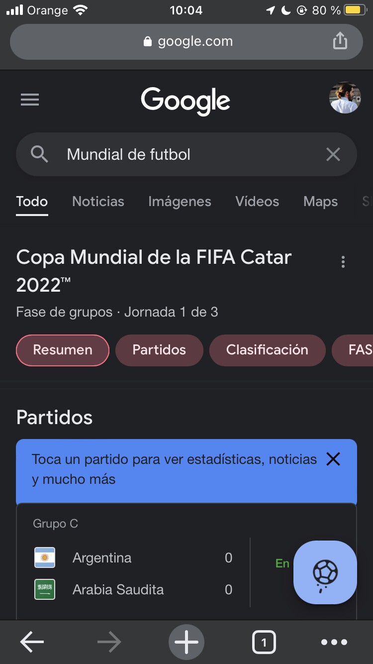 Cómo activar Mini Cup, el minijuego del Mundial de Google que puedes ...