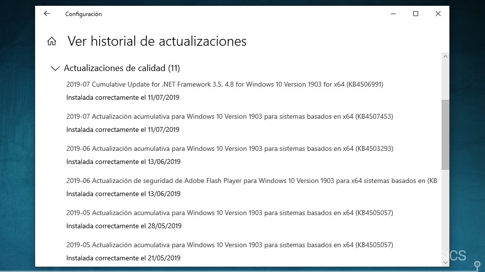 Windows 10: cómo saber qué actualizaciones tienes y cómo desinstalarlas