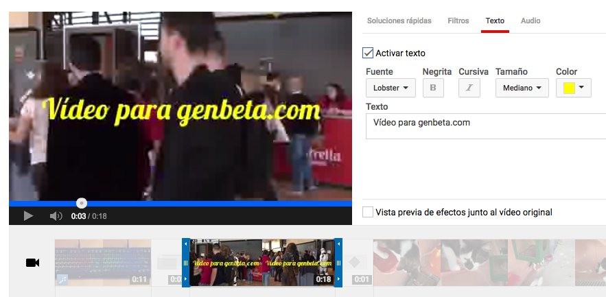 Cómo editar tus vídeos directamente en YouTube