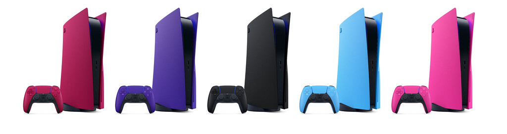 La PlayStation 5 se llena de color: Sony lanza unas carcasas oficiales para personalizar la ...