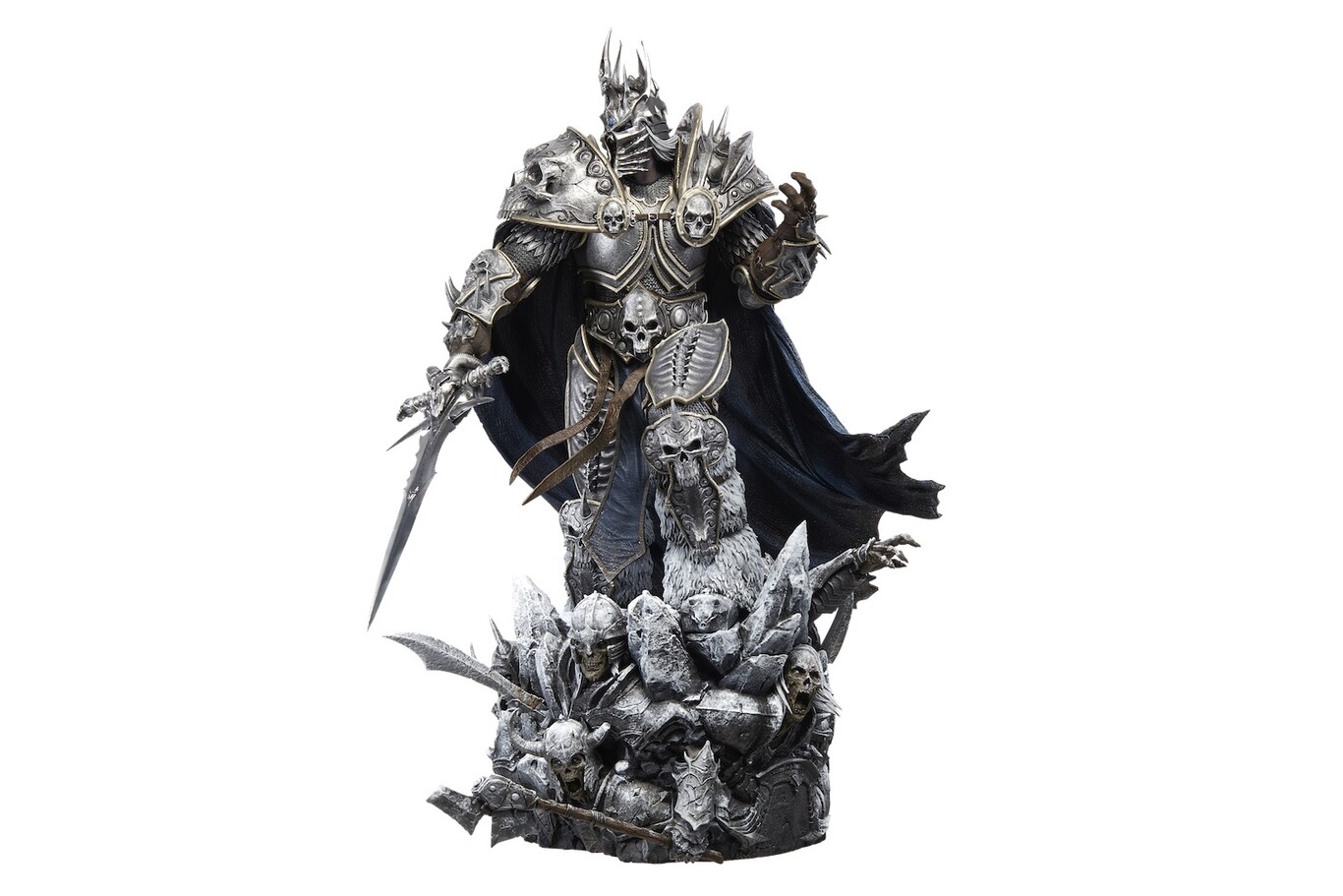This impressive figure of the Lich King of World of Warcraft of 66 ...