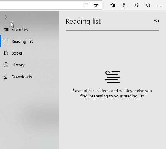 Microsoft no piensa llevar por ahora la funcionalidad Lista de lectura ...