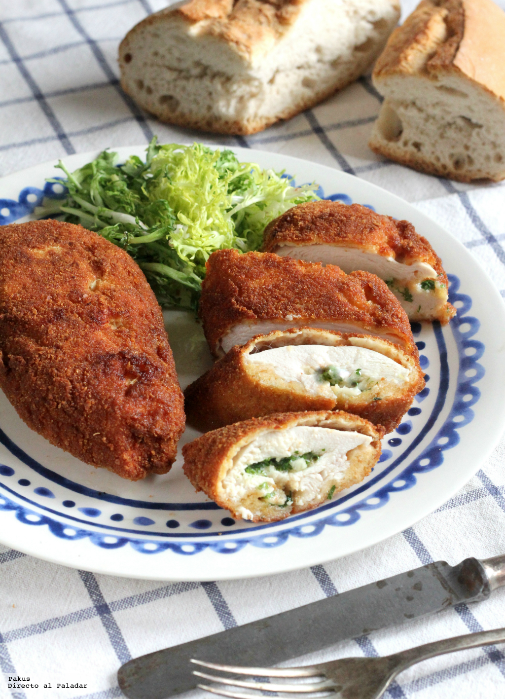 Cómo hacer Pollo a la Kiev. Receta