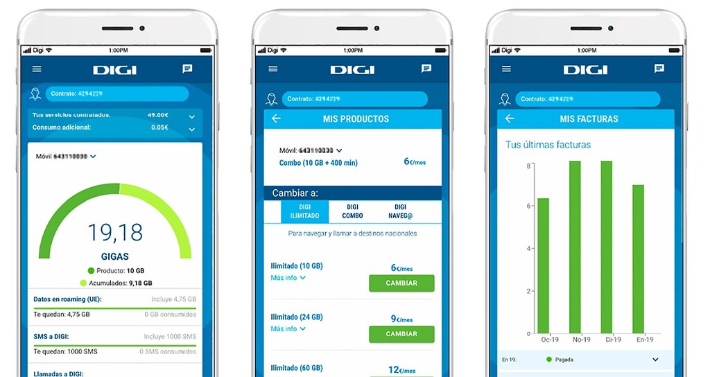 Digi Mobil estrena aplicación móvil oficial: consulta de líneas ...