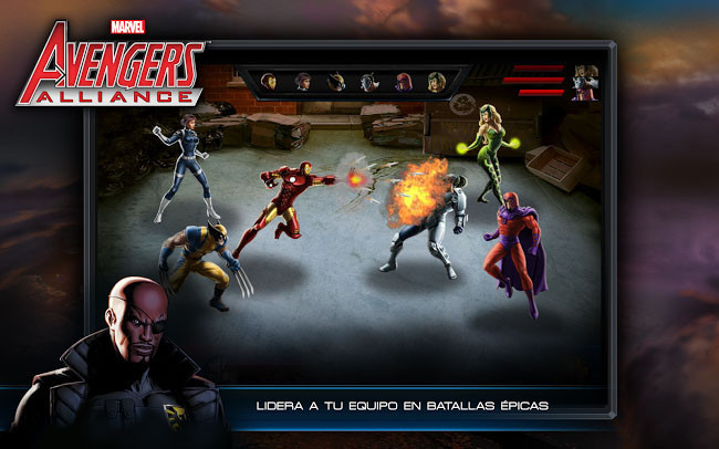 Marvel lanza el juego Avengers Alliance para Android