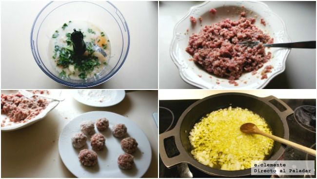 Albóndigas en salsa de tomate, la receta tradicional más fácil