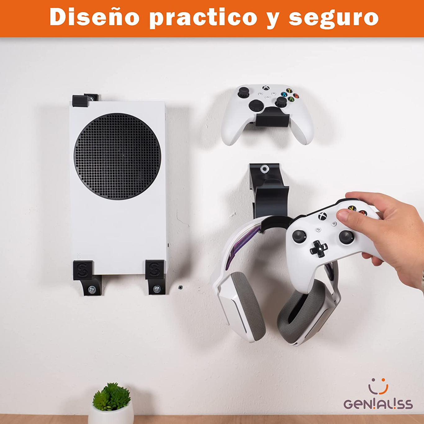 Base de pared para Xbox Series S y controles a gran precio en Amazon ...