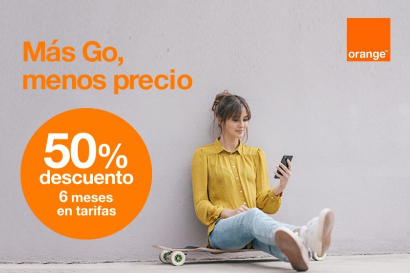 Orange Go Flexible, nueva tarifa móvil con 100 GB a consumir en seis meses