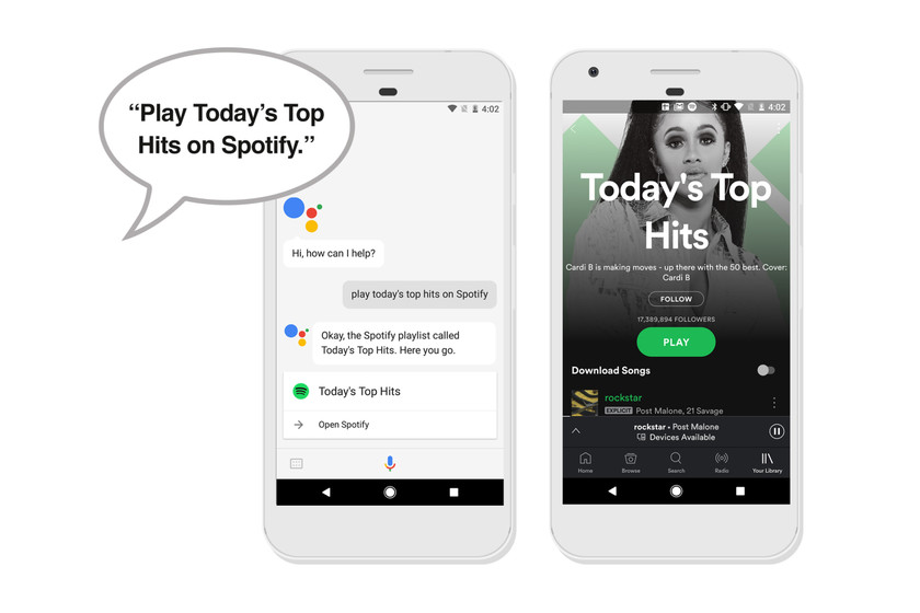 Spotify y Google Assistant juntos: ahora podemos reproducir nuestra ...