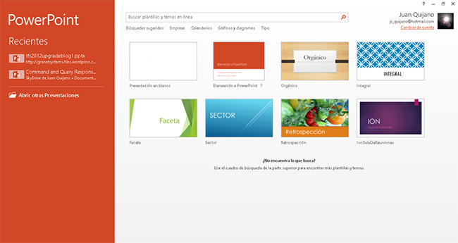 Microsoft PowerPoint 2013. Análisis de novedades de la serie sobre ...