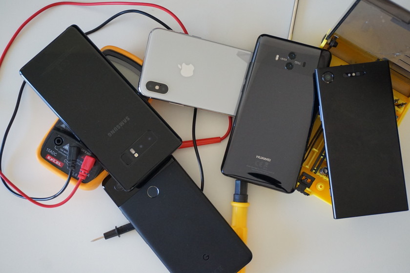 Galaxy Note 8, iPhone X, Pixel 2 XL, Mate 10 y Xperia XZ1 frente a frente: comparativa de sus ...