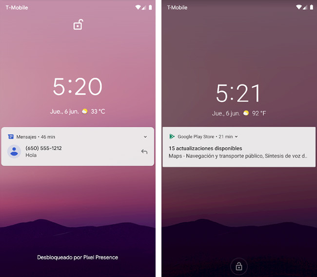 Más novedades de Android Q: Pixel Imprint, Pixel Presence y Screen ...