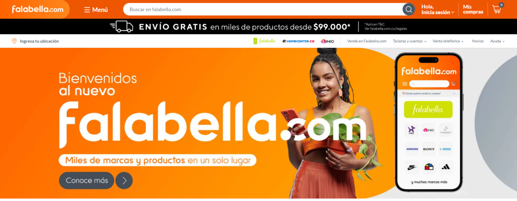 Falabella estrena sitio web con nuevo diseño y quiere hacer de su ...