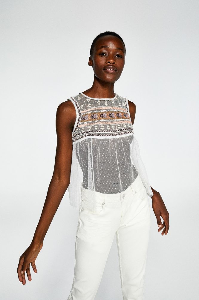 Las transparencias son un esencial esta primavera y estos nueve tops ...