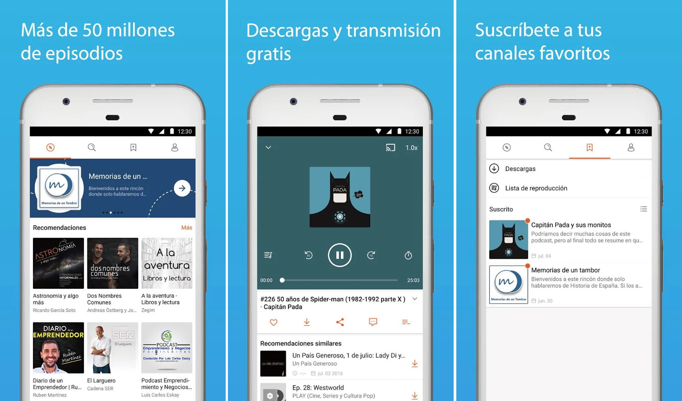 Las 9 mejores aplicaciones para escuchar podcasts en Android