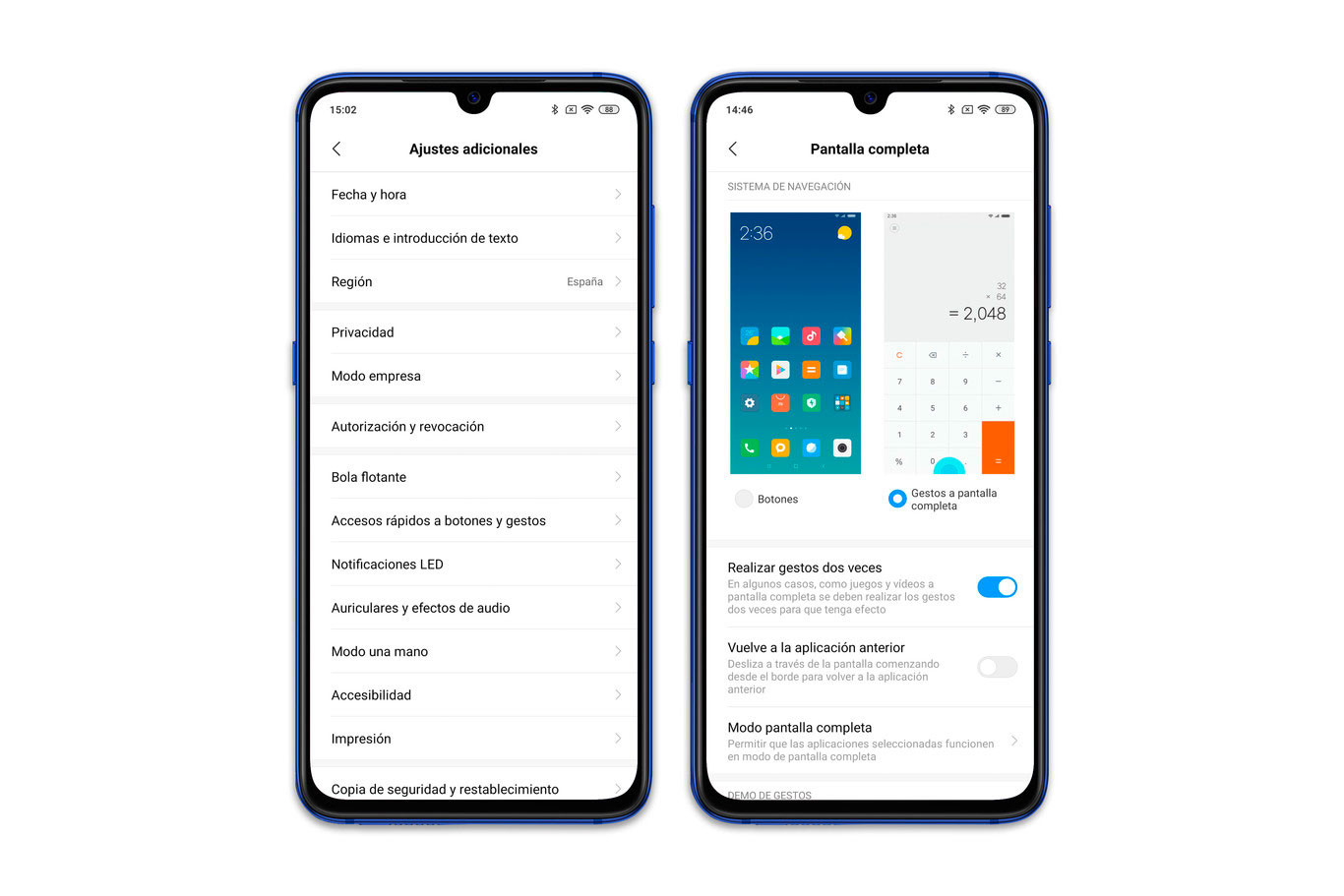 Interesante guía de llegada a un smartphone Xiaomi: 19 diferencias de ...