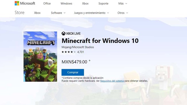 Ya puedes comprar Minecraft, hasta en el OXXO en México