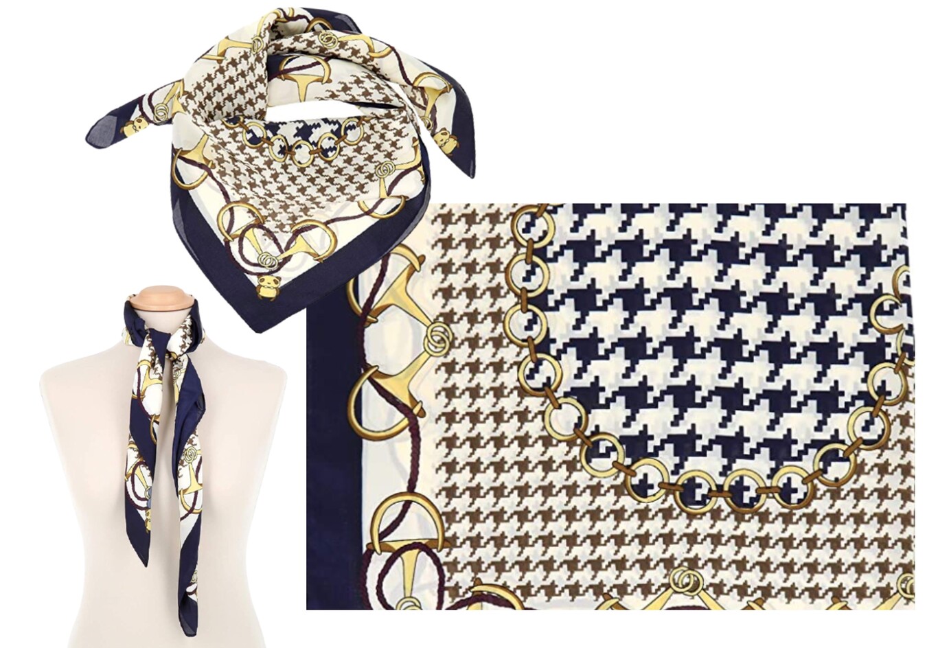 Seis fulares estampados para complementar tus looks urbanos en otoño