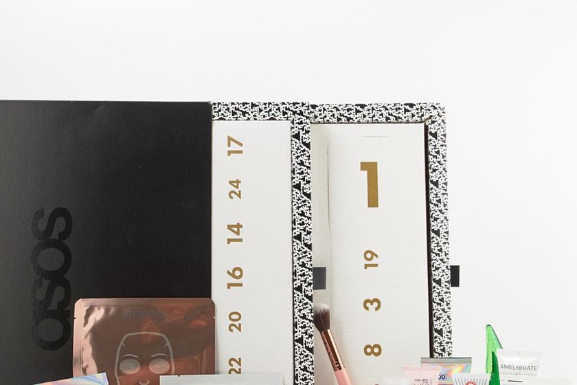 El calendario de adviento de Asos lo tiene todo para cuidarte y ...