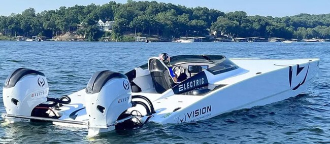 Los barcos eléctricos son ya tan rápidos que uno acaba de romper una ...