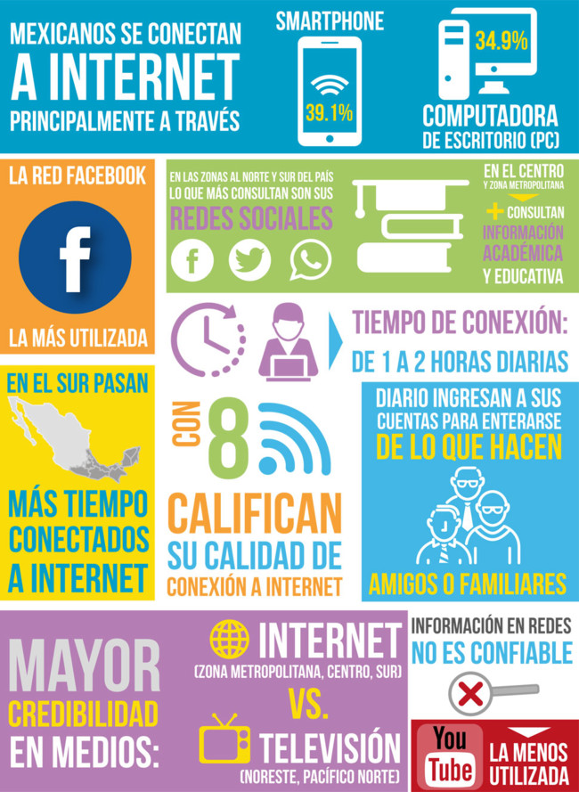 ¿Cuál es el perfil del internauta mexicano?