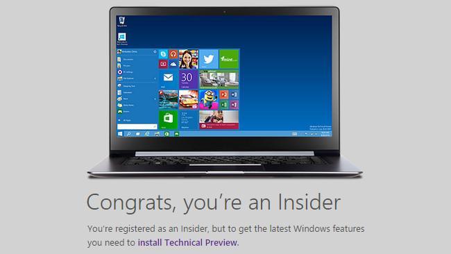 Cómo acceder al programa Windows Insider e instalar la Technical ...