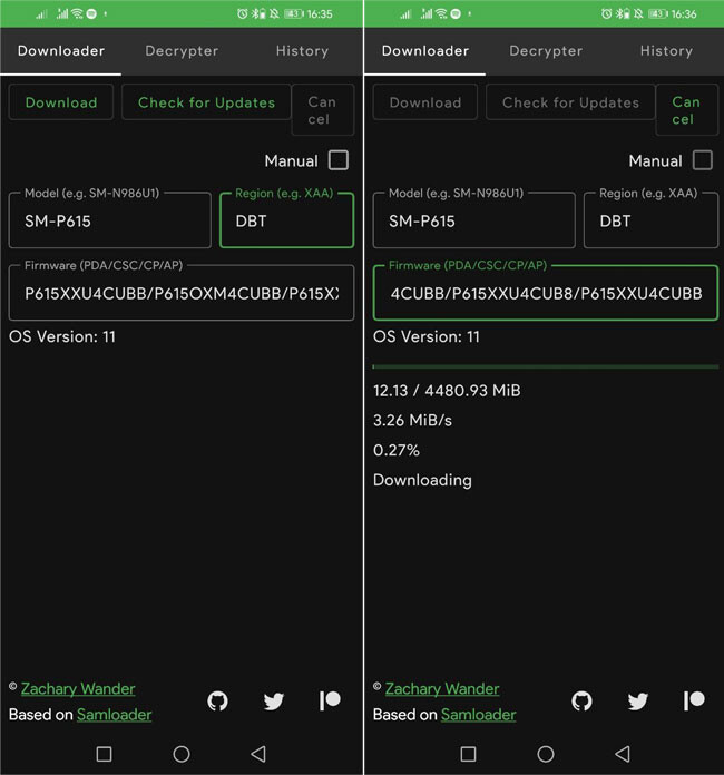 'Samsung Firmware Downloader' es una nueva app para descargar un ...