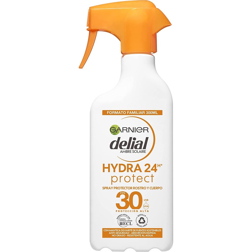 Siete protectores solares y un after sun de Delial Garnier con ...