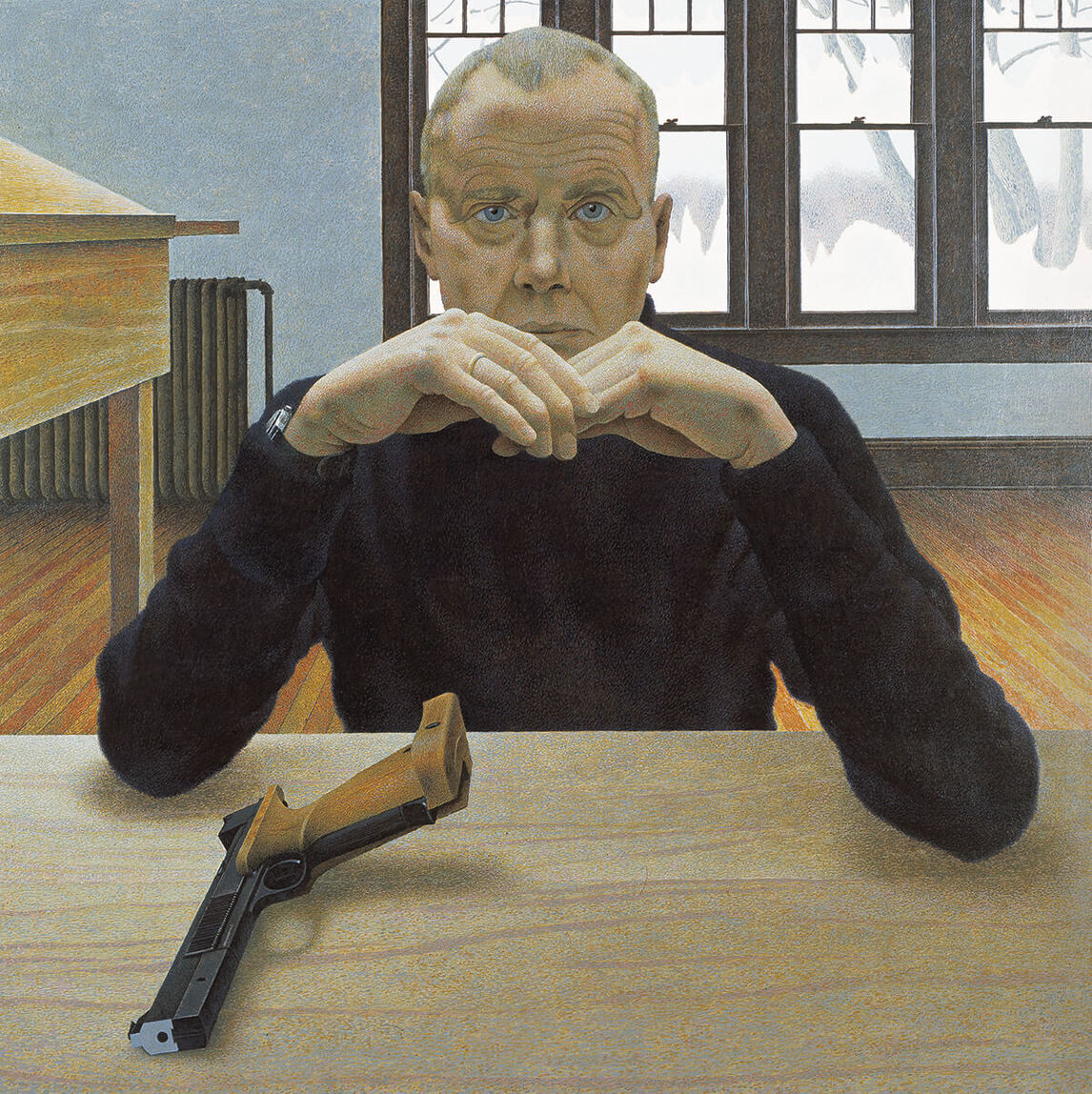 Alex Colville, el artista de los años '50 que pintaba como gráficos de ...