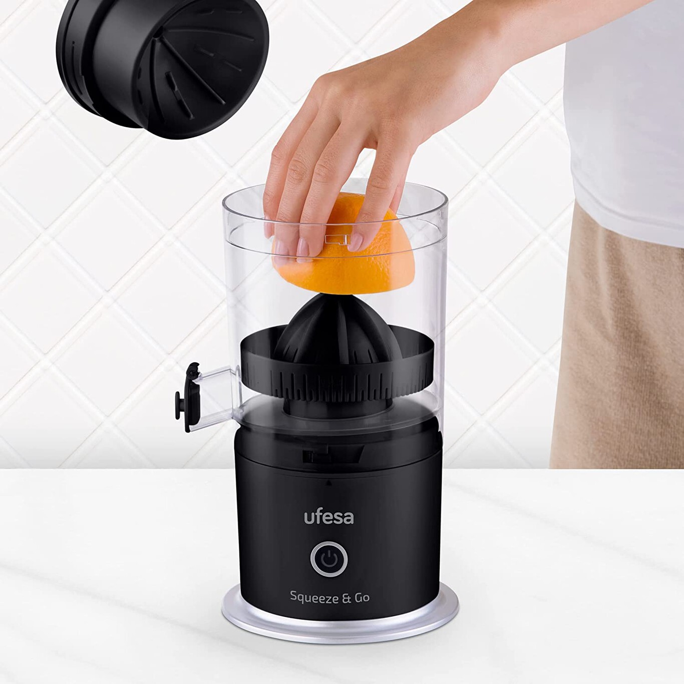 Vamos a tope de vitamina con este exprimidor inalámbrico de Ufesa ...