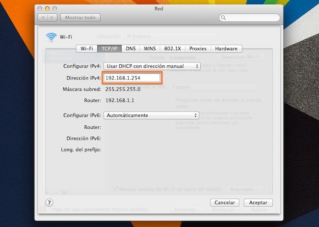 Cómo ponerle IP fija a tu Mac en OS X y para qué podría serte útil