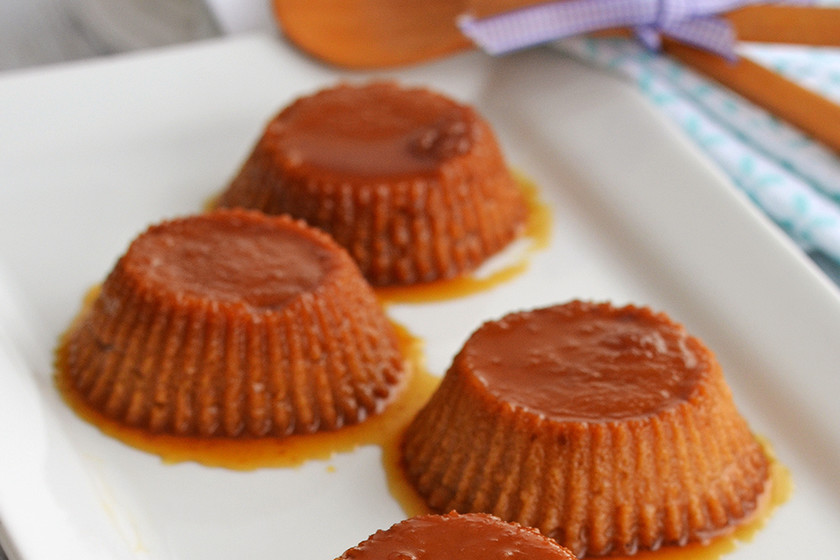Flan de cajeta. Receta de postre sencilla