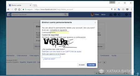 Cómo eliminar tu cuenta de Facebook definitivamente
