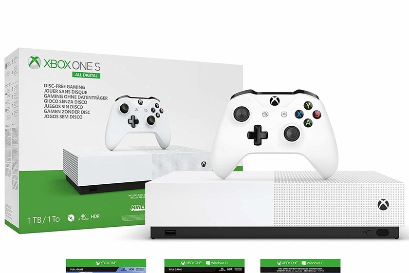 Prime Day 2019: la consola Microsoft Xbox One S All Digital está ...