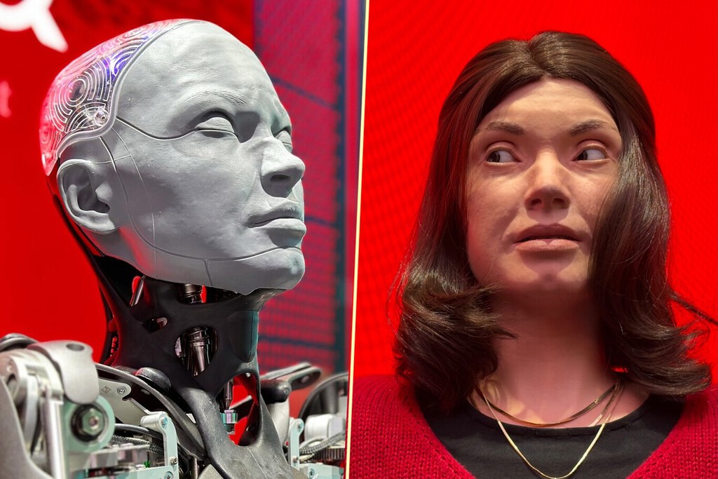 Meet Amira, an Unsettlingly Realistic Robot With Synthetic Skin That ...