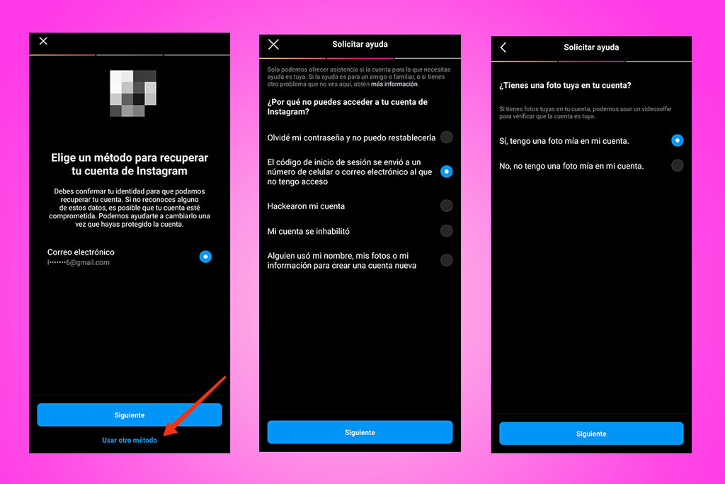 Cómo recuperar mi cuenta de Instagram sin correo ni contraseña desde ...