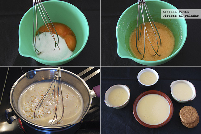 Natillas caseras. Receta de postre fácil y sencilla