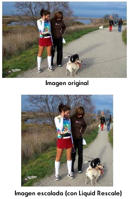 Herramienta de Liquid Rescale para digiKam 0.11.0