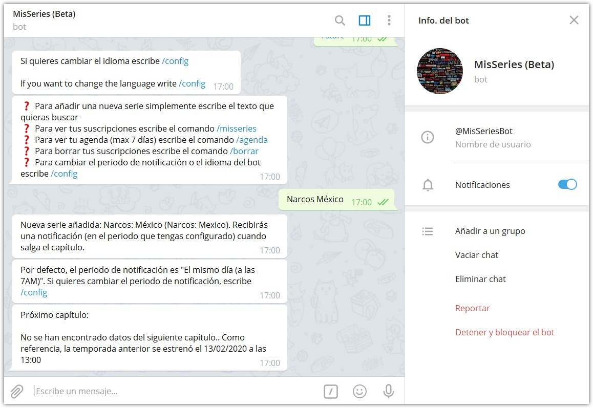 Nueve útiles bots de Telegram creados por desarrolladores españoles